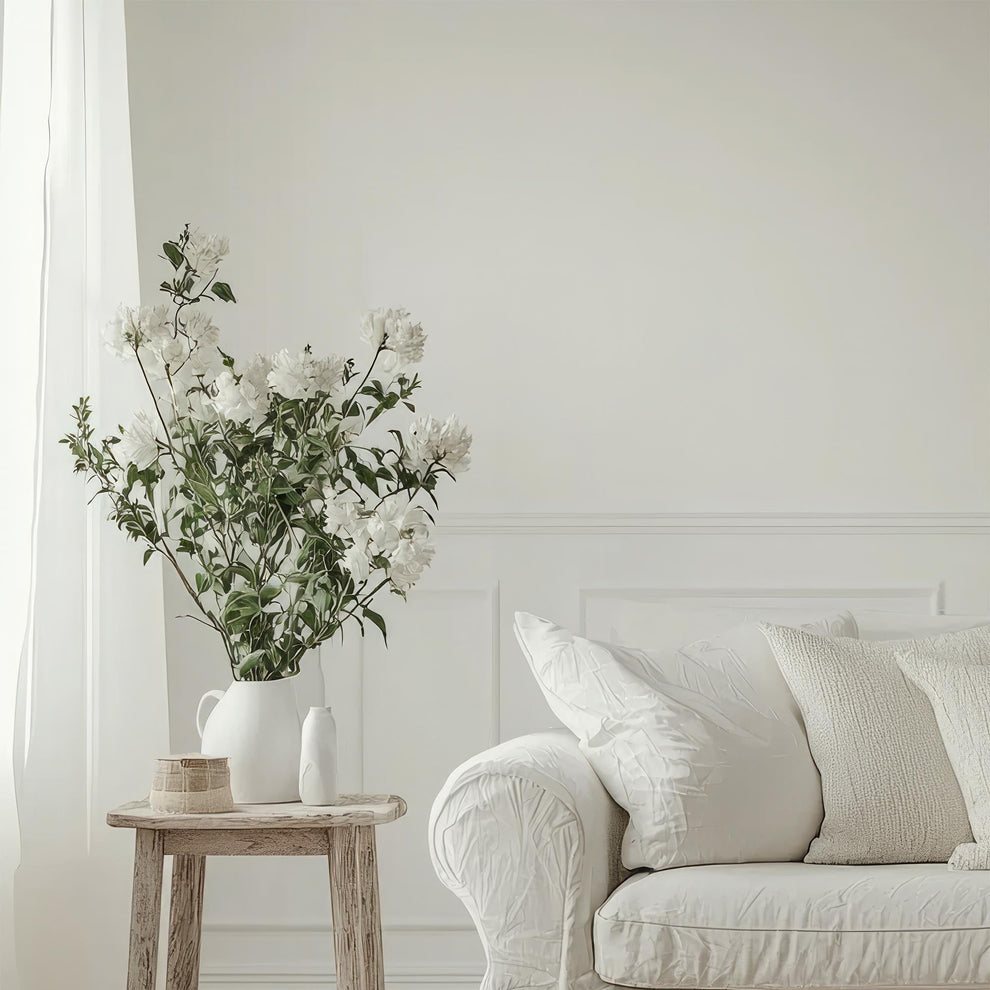 Jude | Natural Woven Textile Texture Wallpaper by Claret & Key