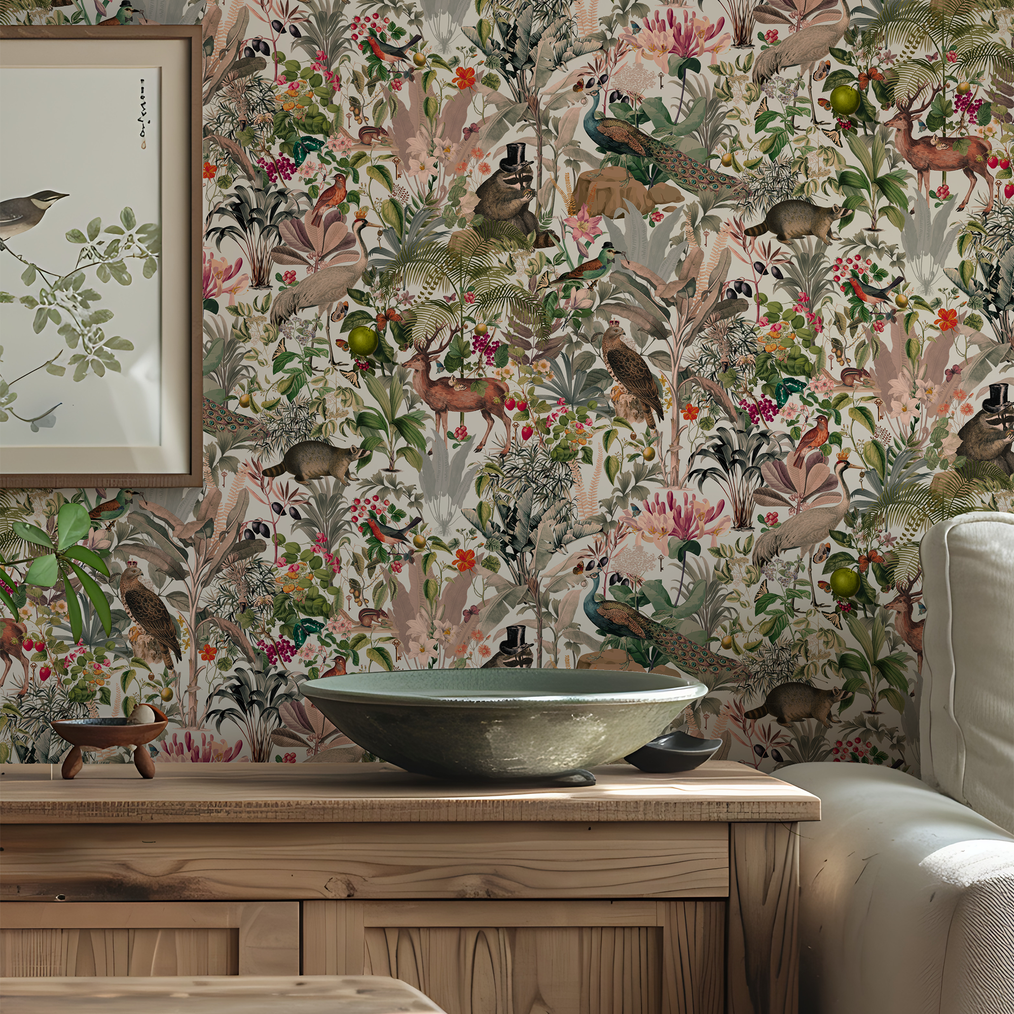 Secret Arden | Luxury English Woodland Wallpaper by Claret & Key